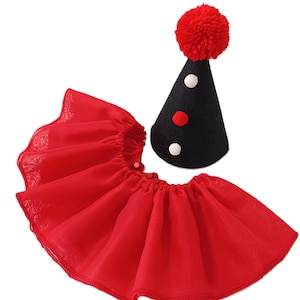 Red Clown Ruffle Collar Harlequin Halloween Costume Accessories ,clown ...