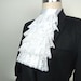 Lace Jabot Victorian Jabot White Jabot Collar Pirate | Etsy