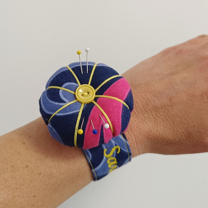 Wrist Pin Cushion - Etsy UK