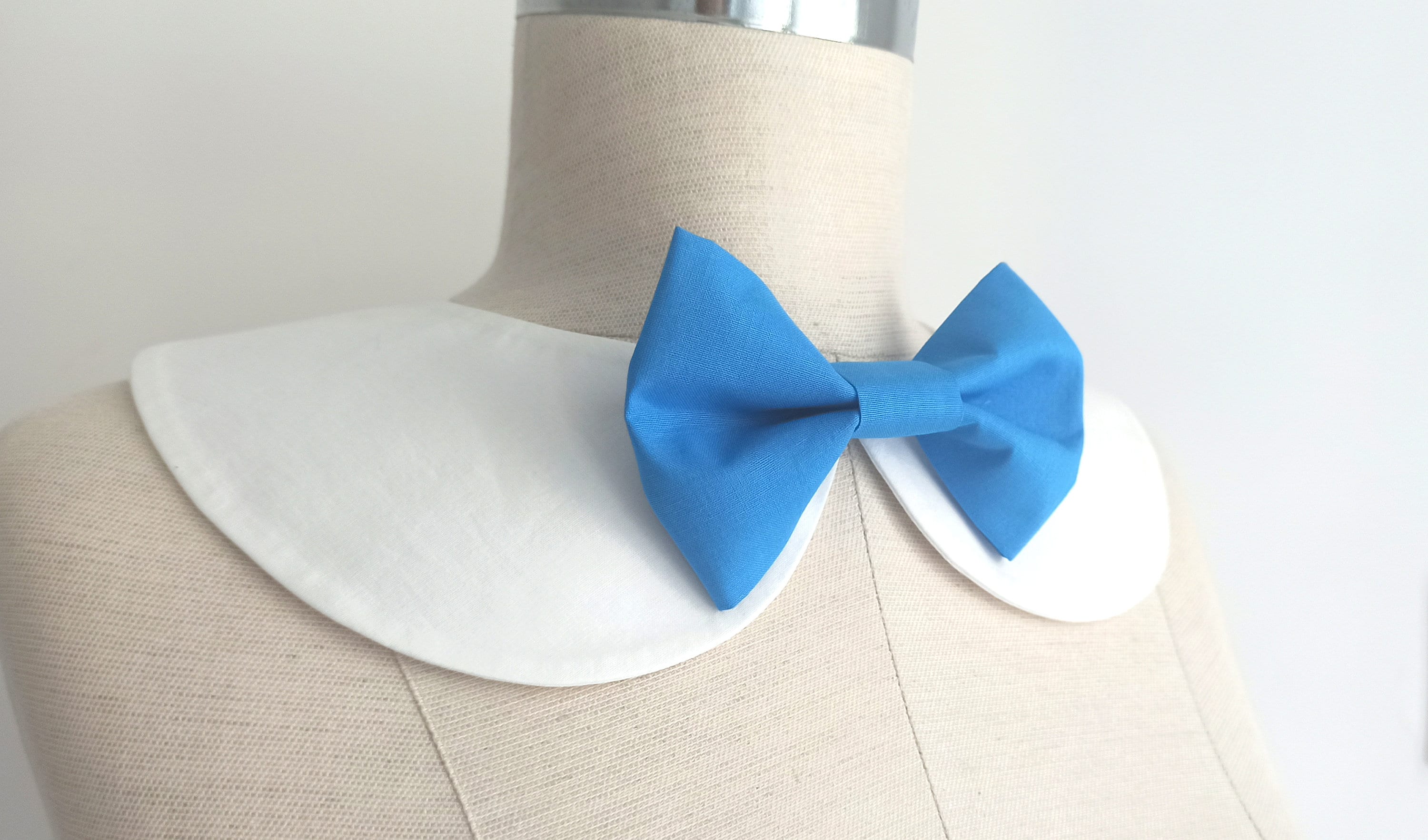 Handmade Pinocchio Costume Hat and Detachable Collar, Cotton Accessory ...