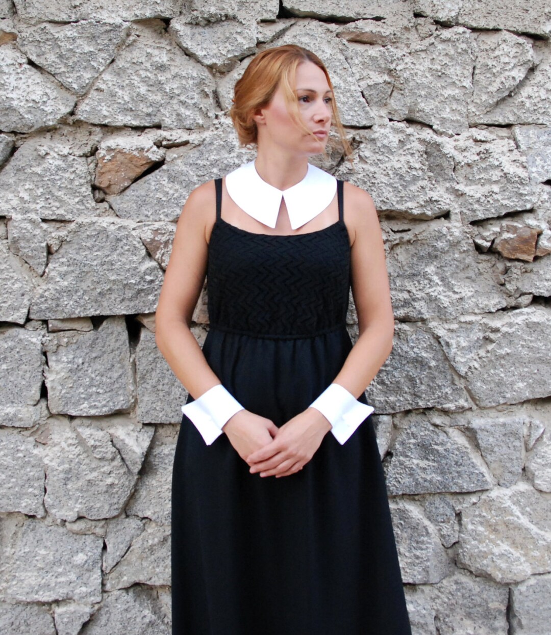 Detachable Collar and Wrist Cuffs Set, Cosplay Wrist Cuffs, and ...