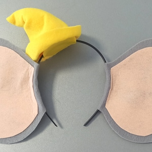 Flying Elephant Dumbo Collar and Hat Dumbo Dress Up Dumbo - Etsy