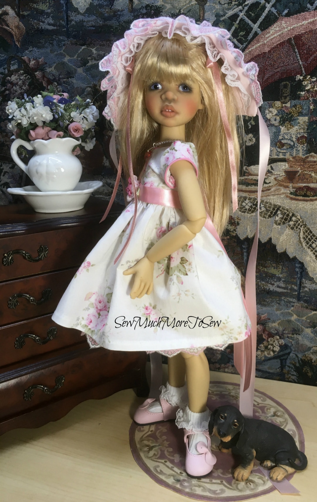 Kaye Wiggs Bjd Shani "17" "fading Fall Roses" Ensemble. (NO DOLL) - Etsy