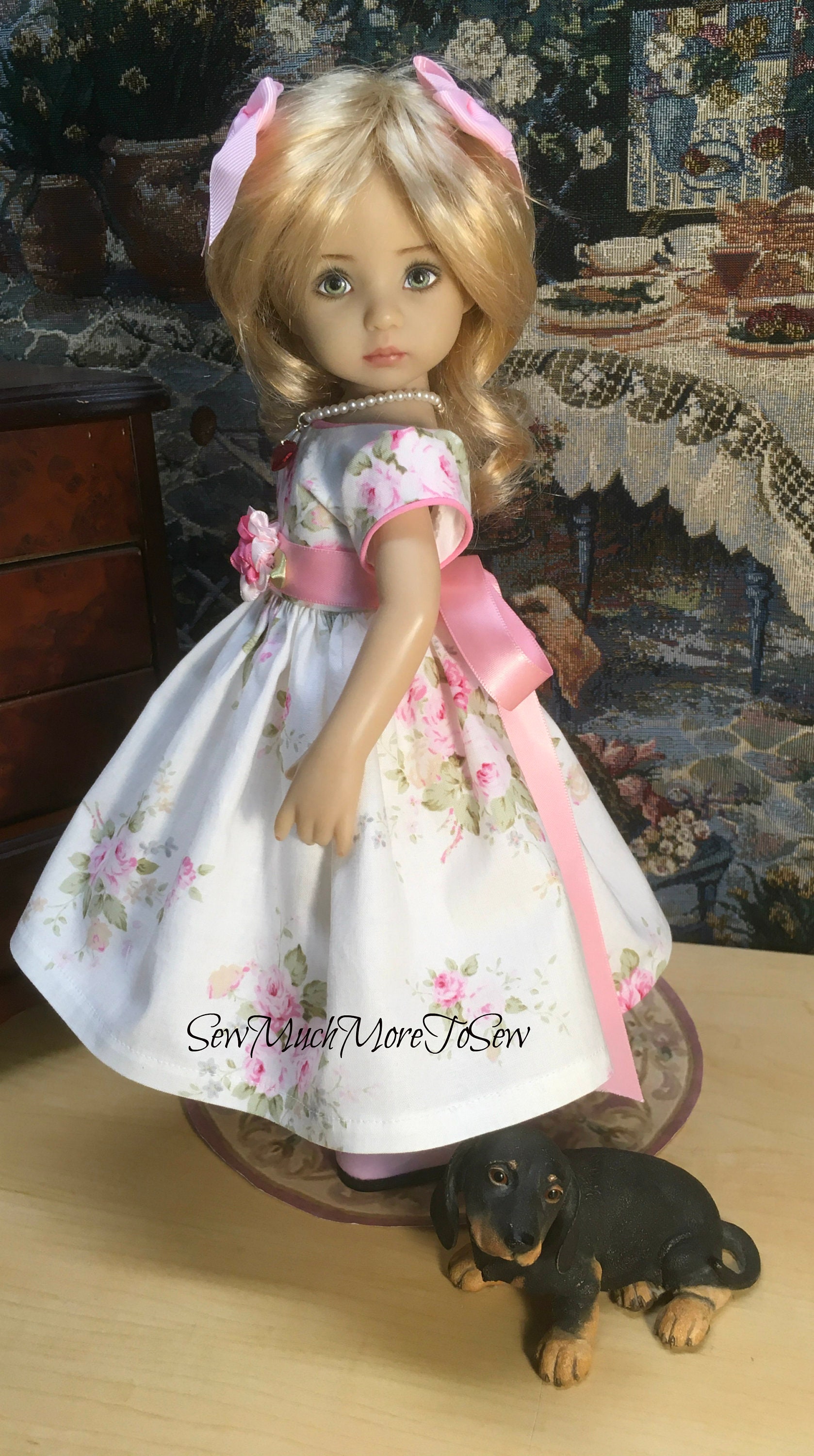 Effner Little Darling Doll 'fading Fall Rosesno DOLL - Etsy