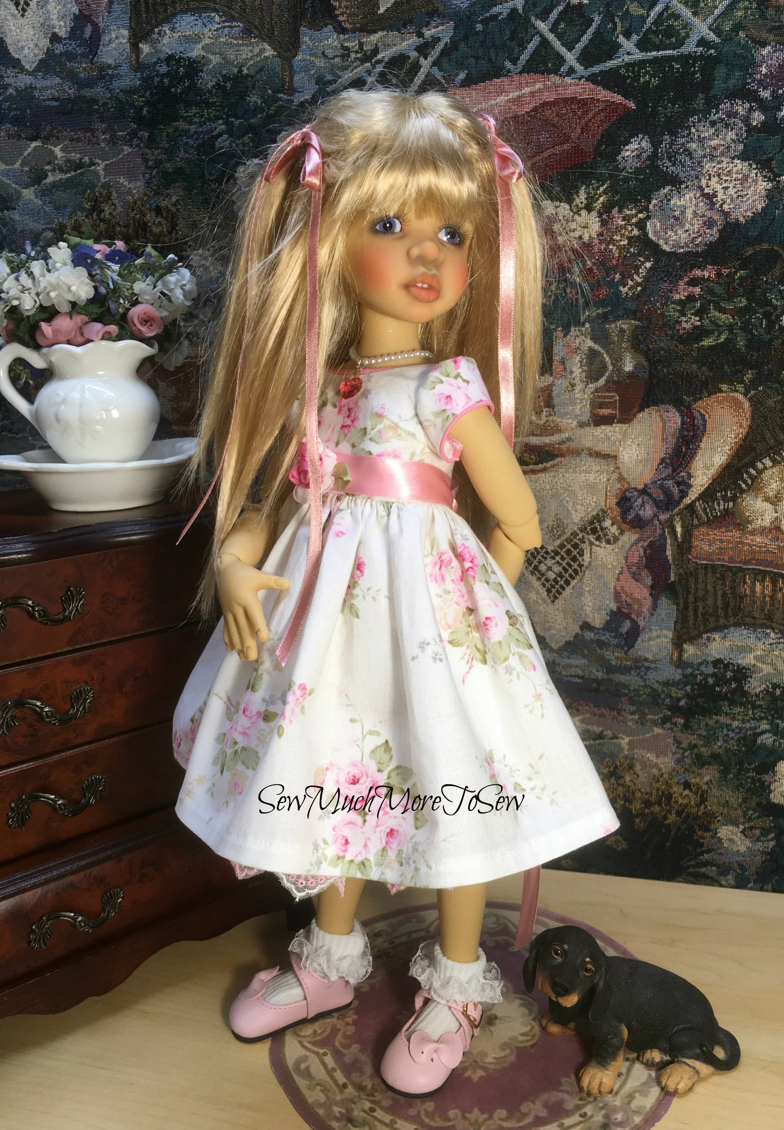 Kaye Wiggs Bjd Shani "17" "fading Fall Roses" Ensemble. (NO DOLL) - Etsy