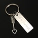 Personalized Arrow Key Ring. Customized Stainless Steel Name - Etsy