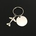 Personalized Airplane Key Chain. Flight Attendant Key Chain. - Etsy