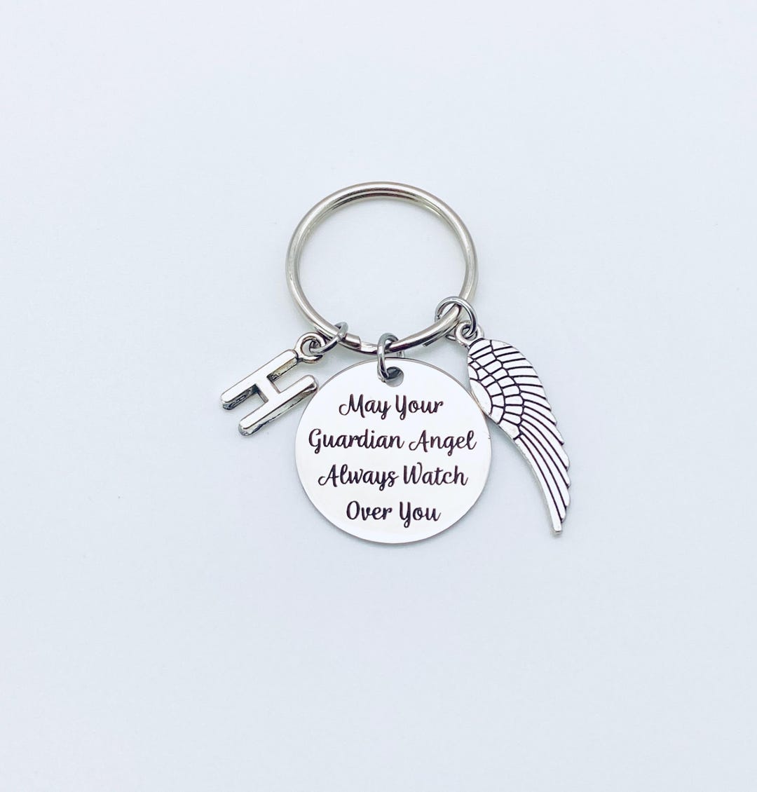 Angel Wing Key Chain. May Your Guardian Angel Always Watch Over You Key ...