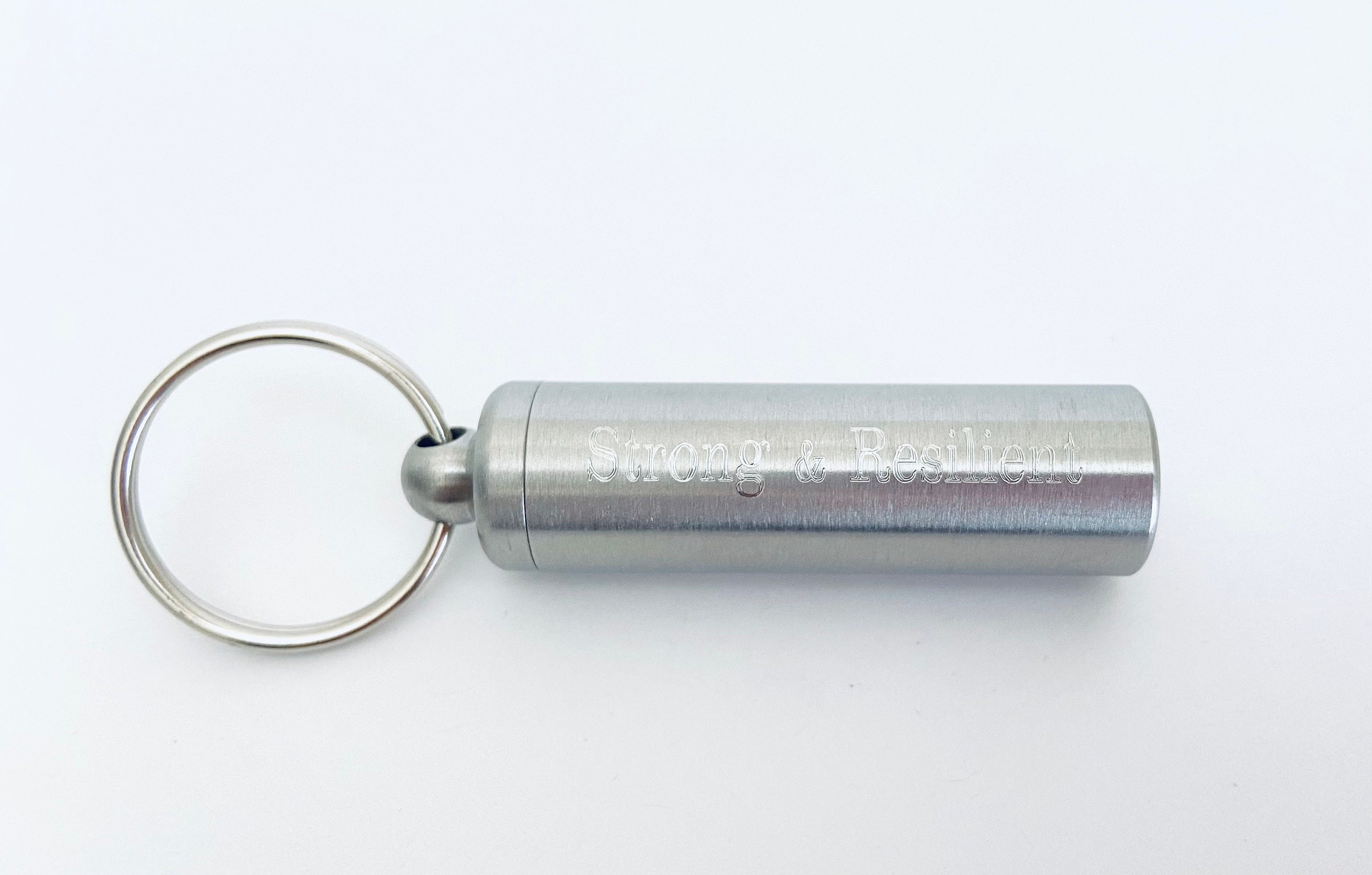 SMALL Personalized Pill Holder Key Chain.waterproof Pill - Etsy