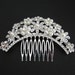 Bridal Hair Comb. Sparkle Rhinestone Hair Comb. Wedding Hair - Etsy