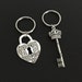 TWO Key Chain Set. Key and Lock Key Chain Set. You Hold the - Etsy