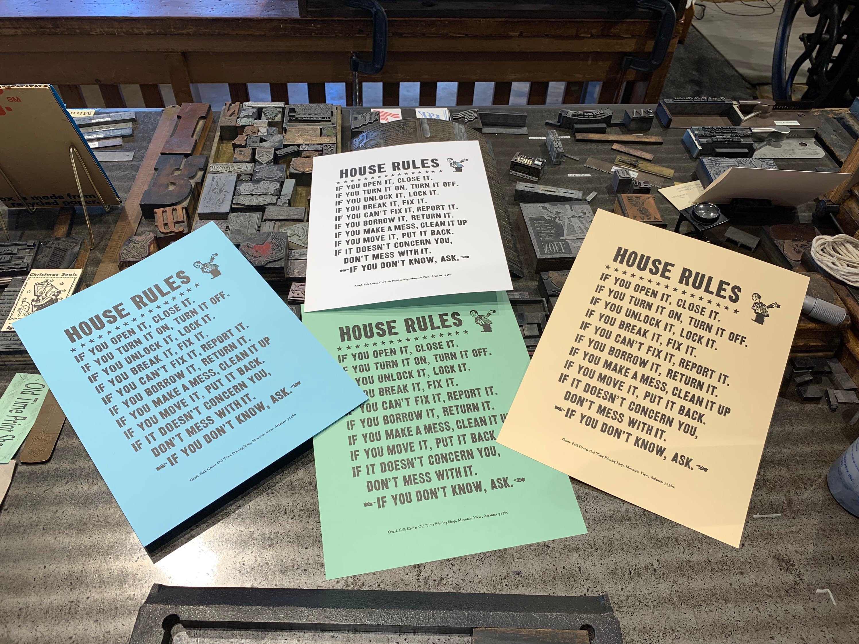 House Rules Sign for Certificate Frame - Etsy