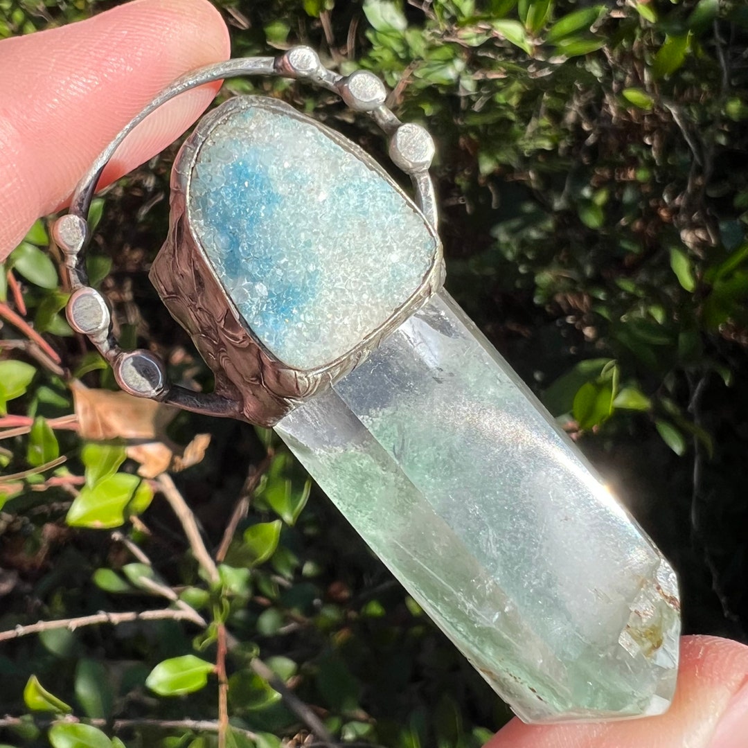Dreamwalker~ Rare Kinoite With Apophyllite and Fuschite Included Quartz ...