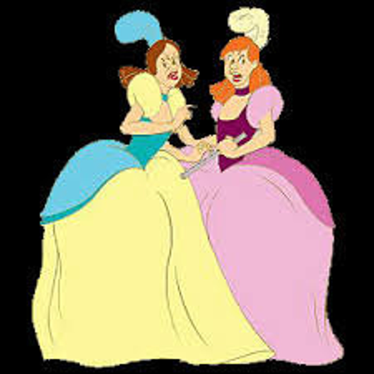 Buy Children's Cinderella Evil Step Sisters Skirt Villain Online in ...