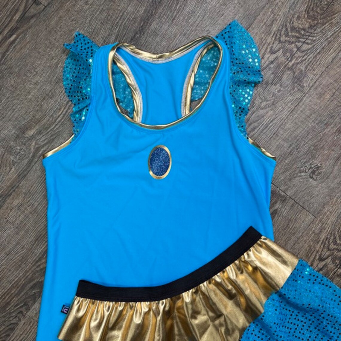 Princess Jasmine Inspired Running Costume | Skirt and Racerback Shirt ...