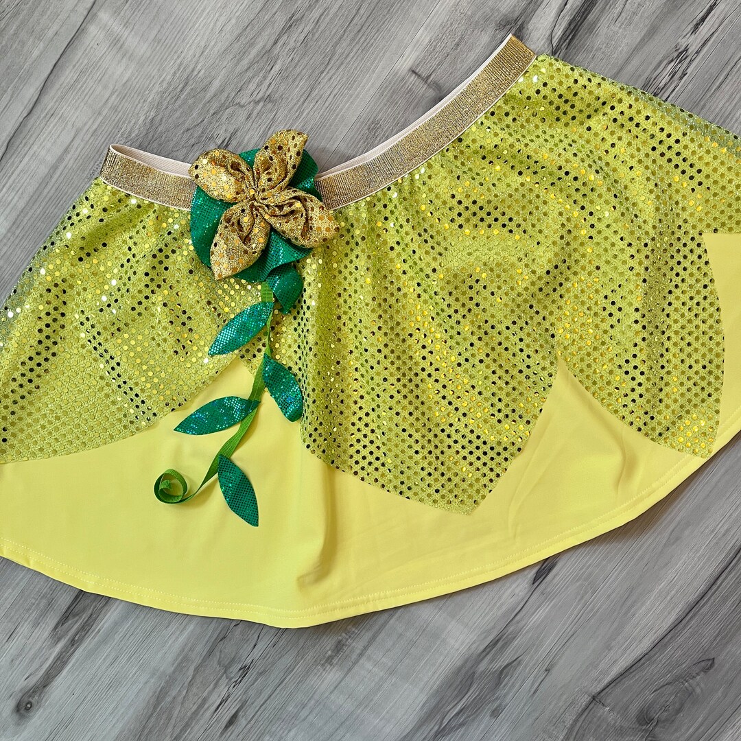 Princess Tiana Inspired Running Skirt - Etsy