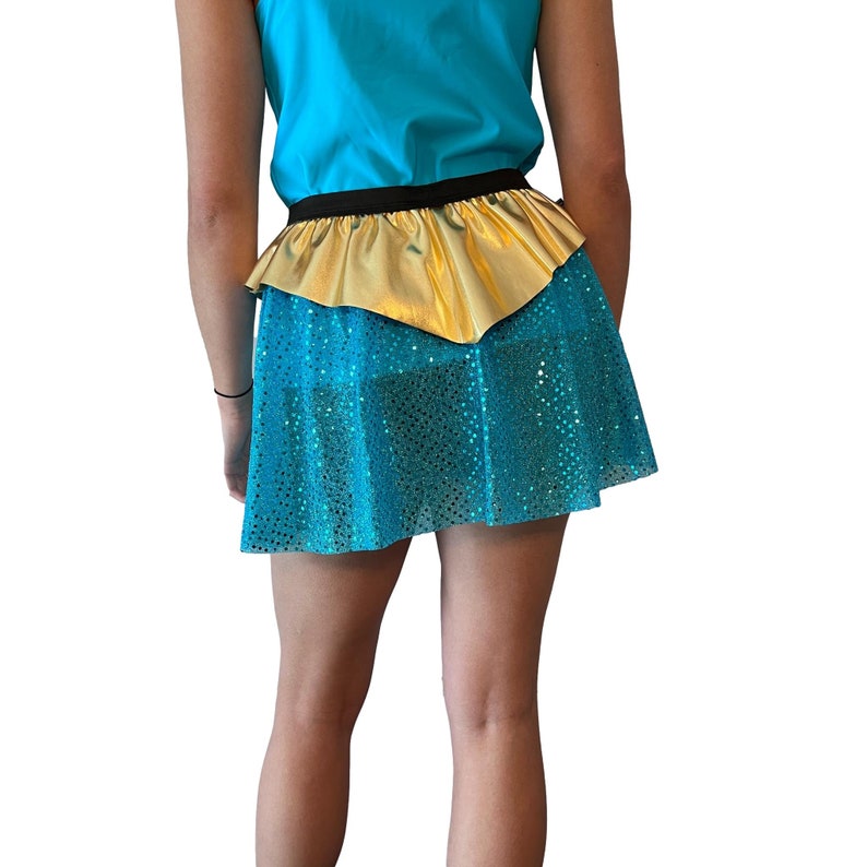 Princess Jasmine Inspired Running Skirt Marathon Costume - Etsy