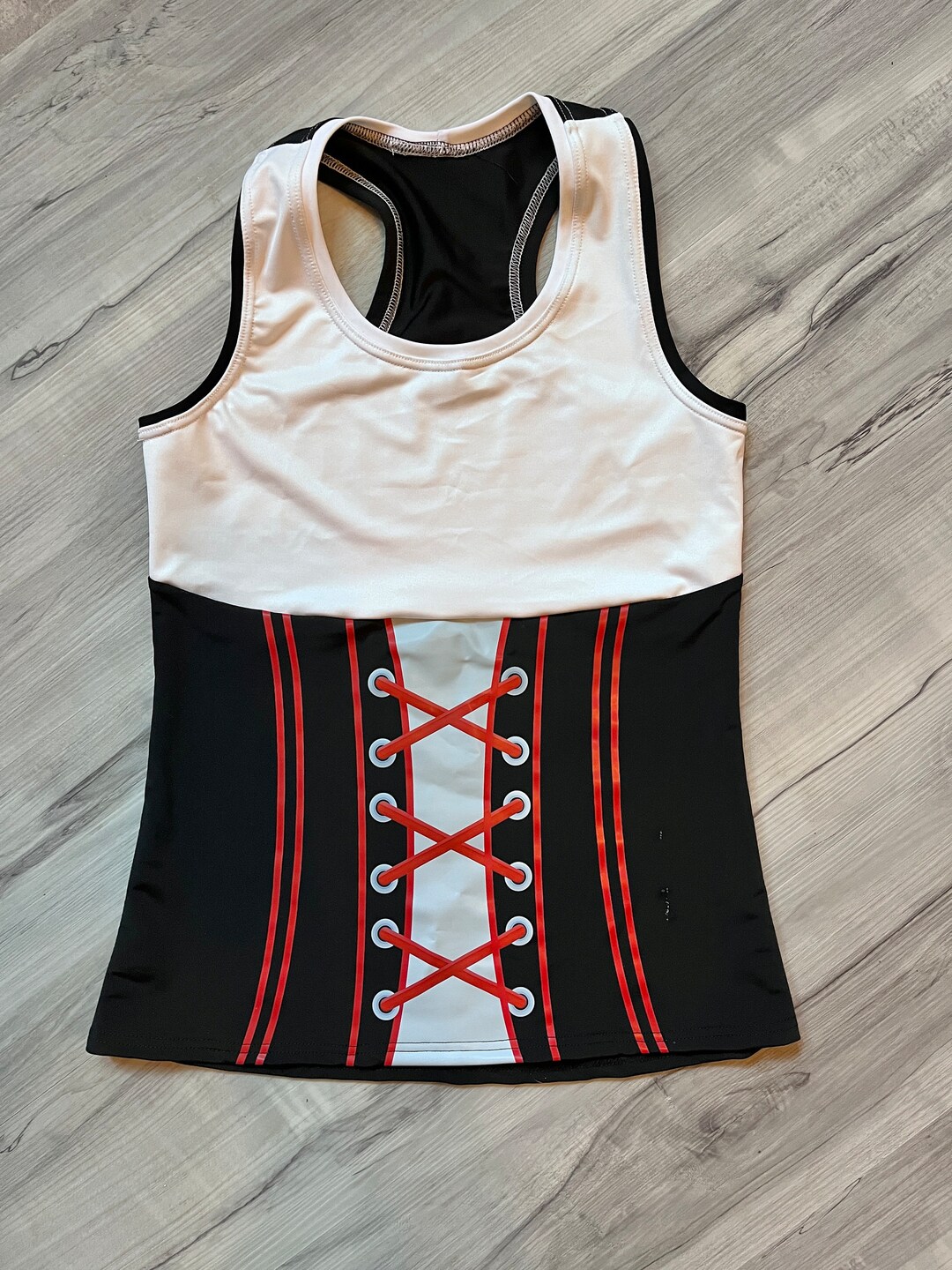 Pirate Corset Racerback Running Shirt | Pirate Costume Gasparilla Skirt ...