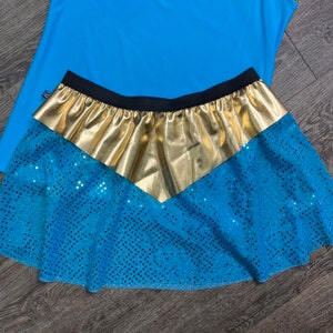 Princess Jasmine Inspired Running Skirt | Marathon Costume Skirt - Etsy