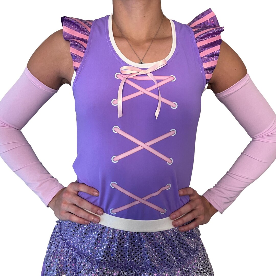 Rapunzel Princess Running Tank Racerback | Tangled Costume Shirt W ...