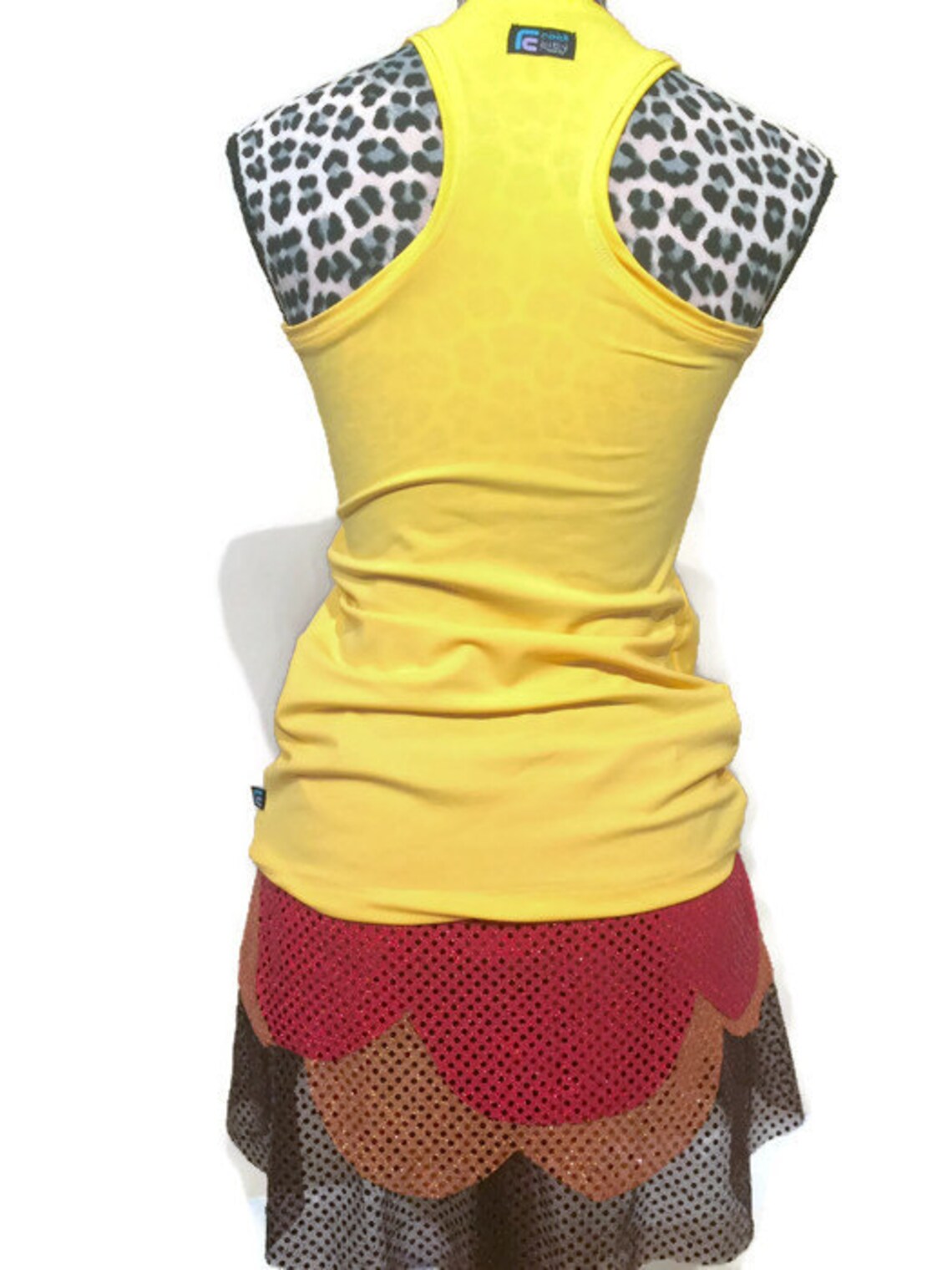 Yellow Racerback Running Shirt - Etsy