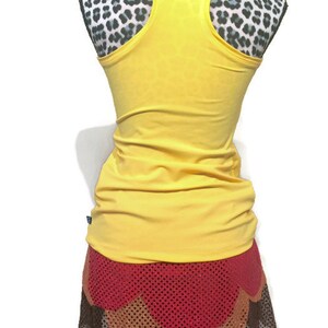 Yellow Racerback Running Shirt - Etsy