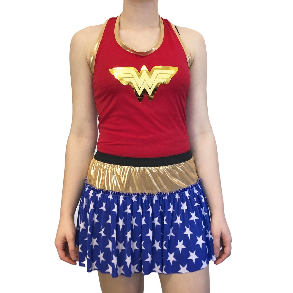 Wonder Woman Inspired Running Skirt Only - Etsy