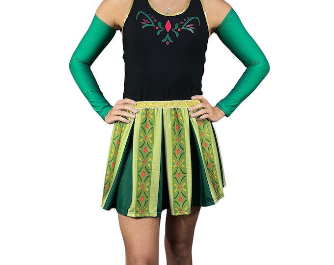 Anna Running Costume, Anna Costume, Fairy Tale Shirt, Frozen Tank ...