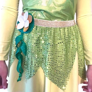 Princess Tiana Inspired Running Skirt - Etsy