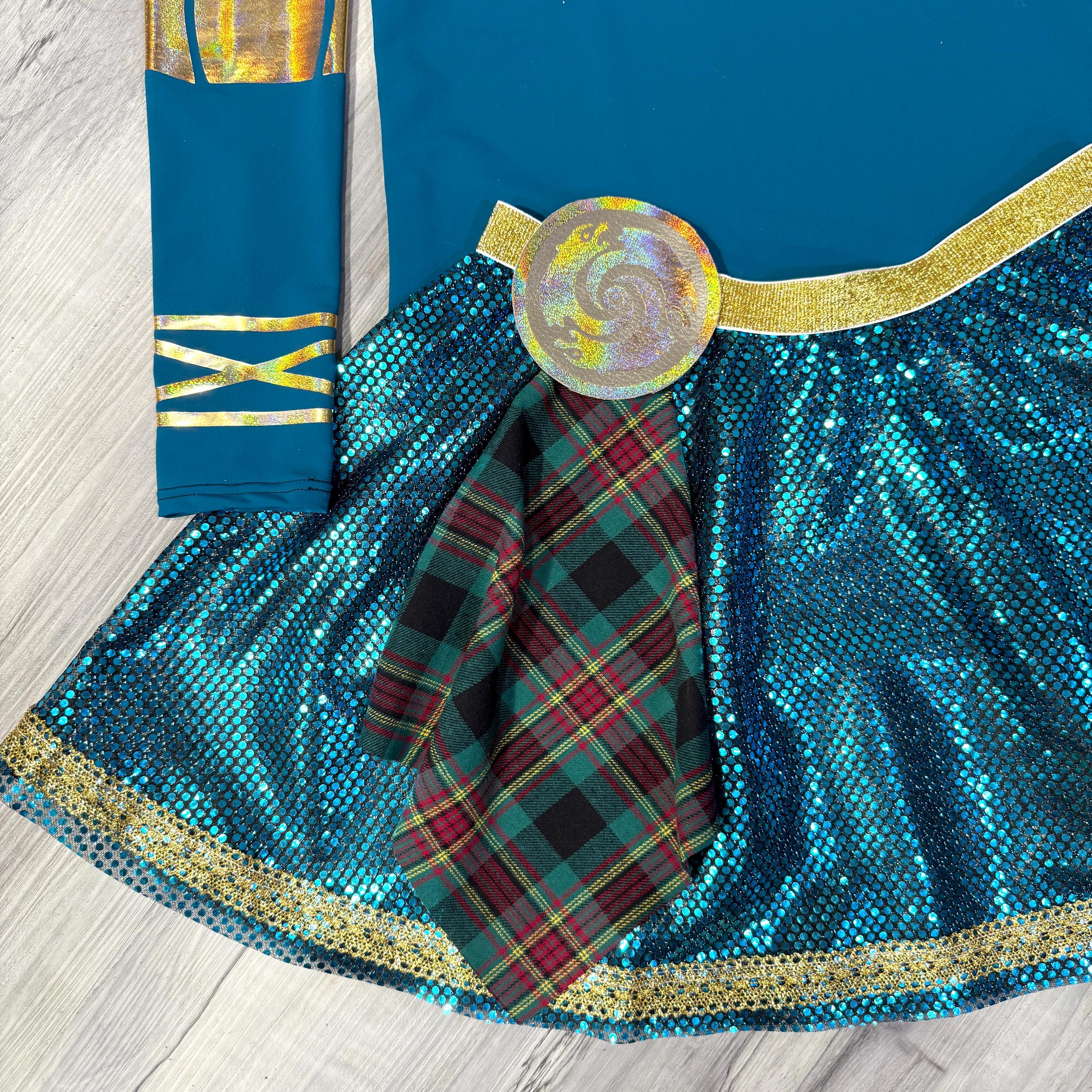 Merida Brave Running Costume - Skirt and Racerback W/optional Arm ...