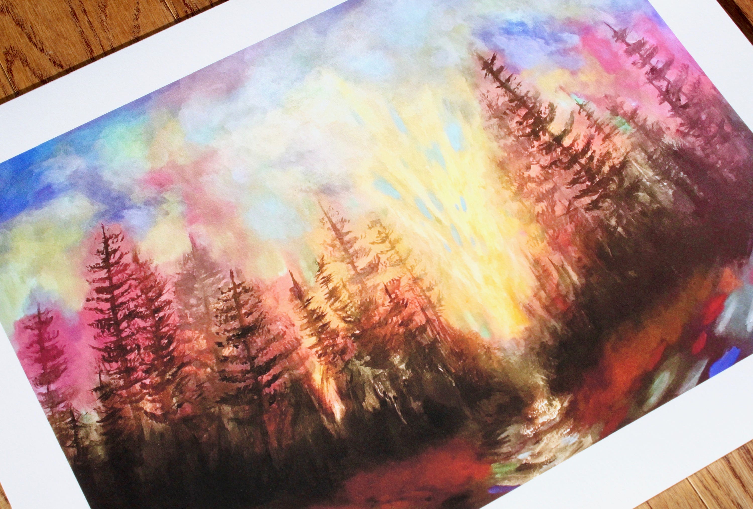 Guided by Light - 11'' X 14'' - Etsy