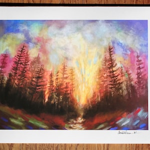 Guided by Light 11'' X 14'' - Etsy