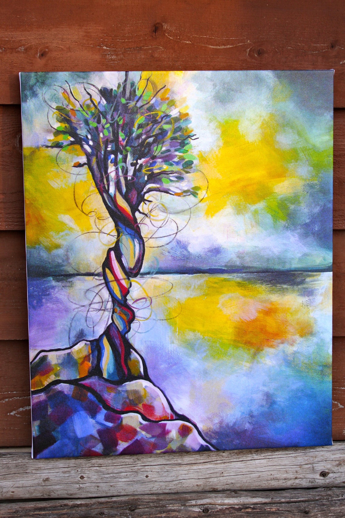 Witch Tree Art Print - 16'' X 20'' - Etsy