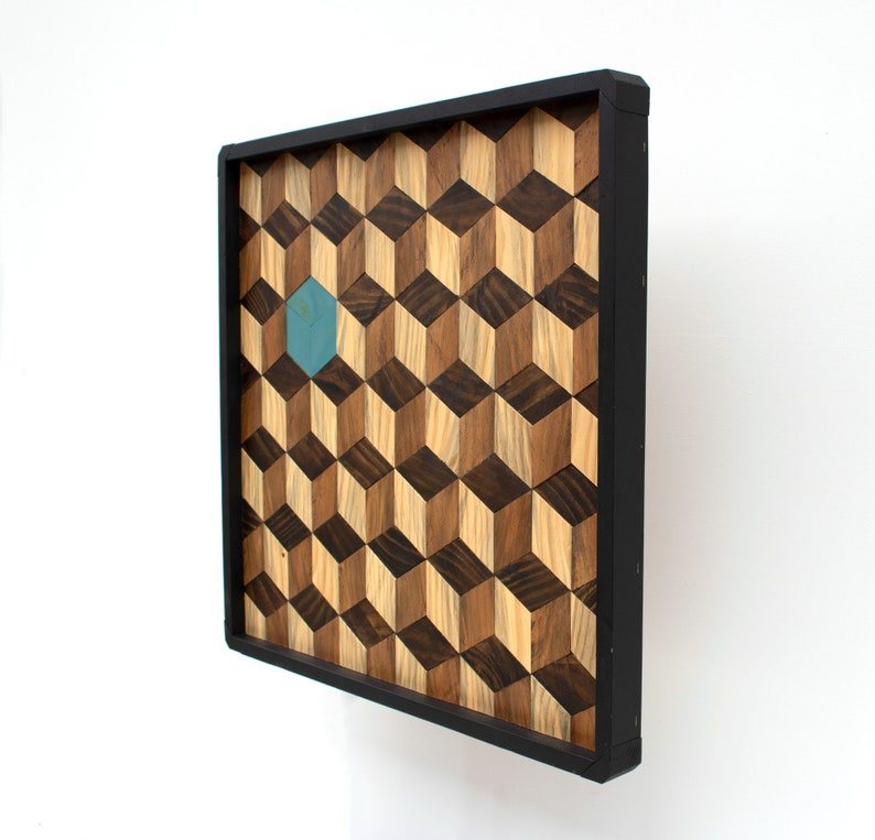 Handcrafted Three-dimensional Wood Wall Art - 3D Wood Wall Art - 3D ...