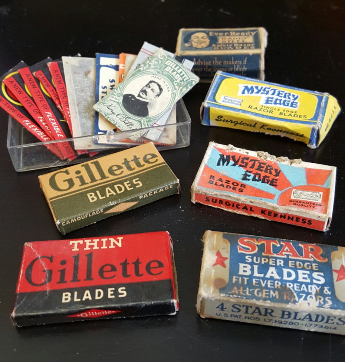 Lot of Vintage Razor Blades Kewtie Razor - Etsy