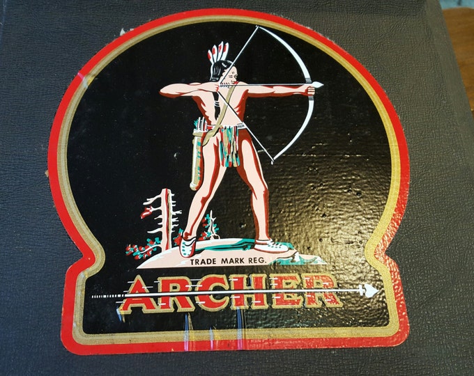 Salesman Sample: Archer Oil Sample Kit + Archer Linseed Oil Can - Etsy