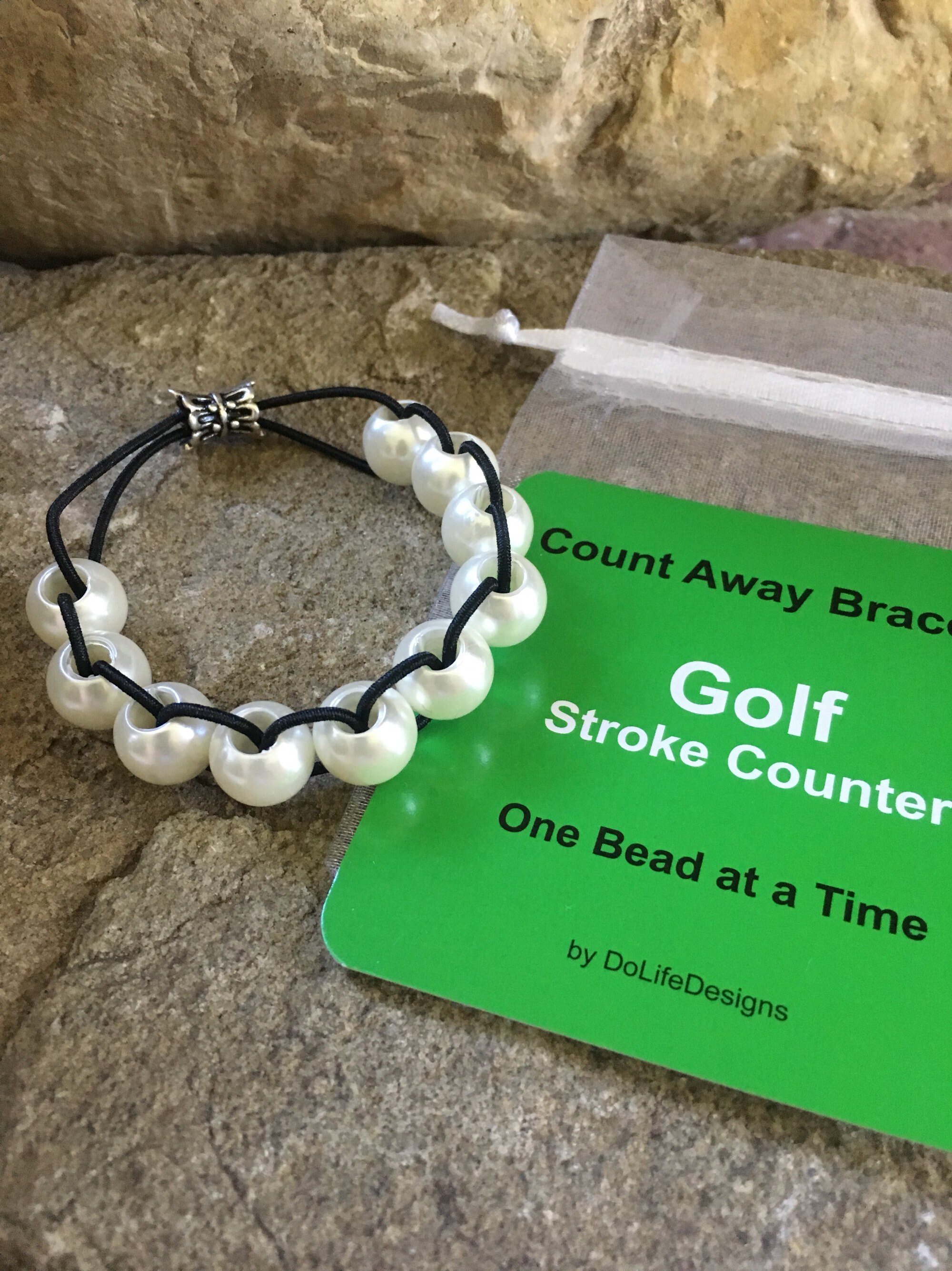 Lightest Feel - Golf Stroke Counter Bracelet - Truly Light Weight and ...