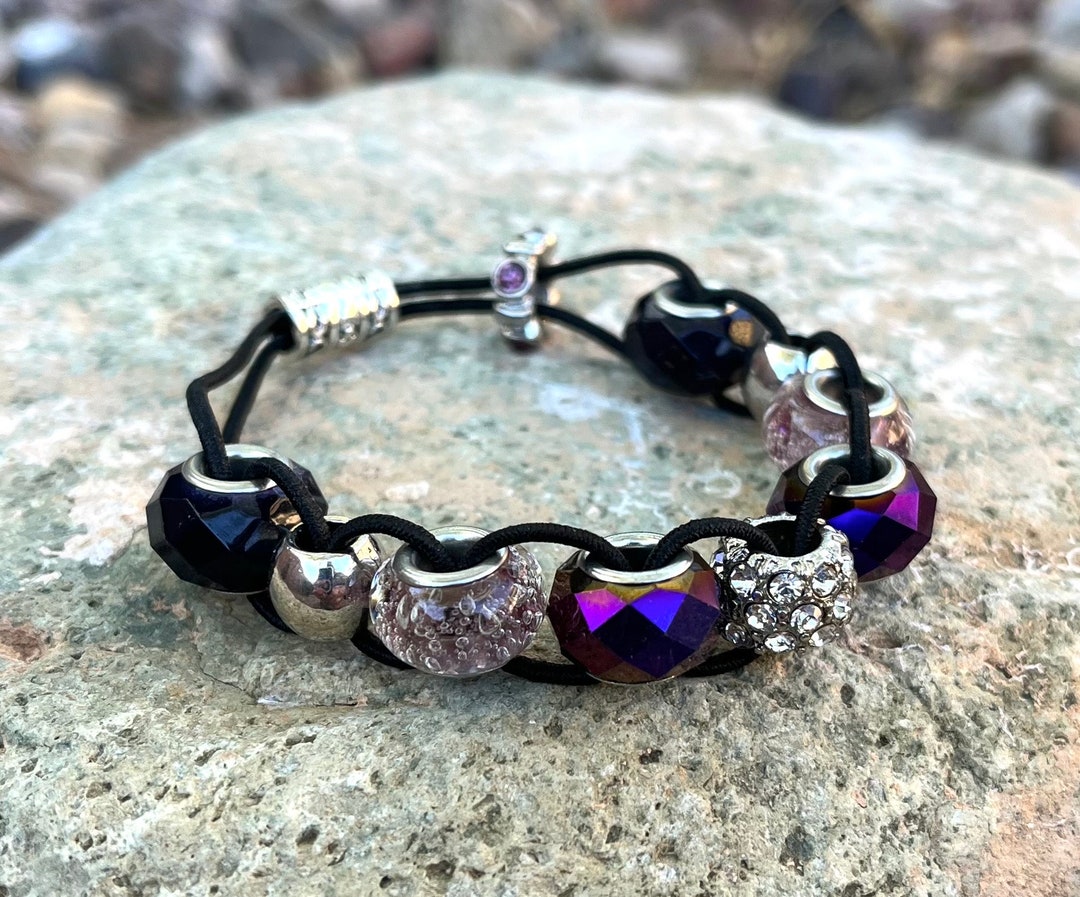 Golf Stroke Bracelet Counter - Design With Purple Colors- Golfer’s ...