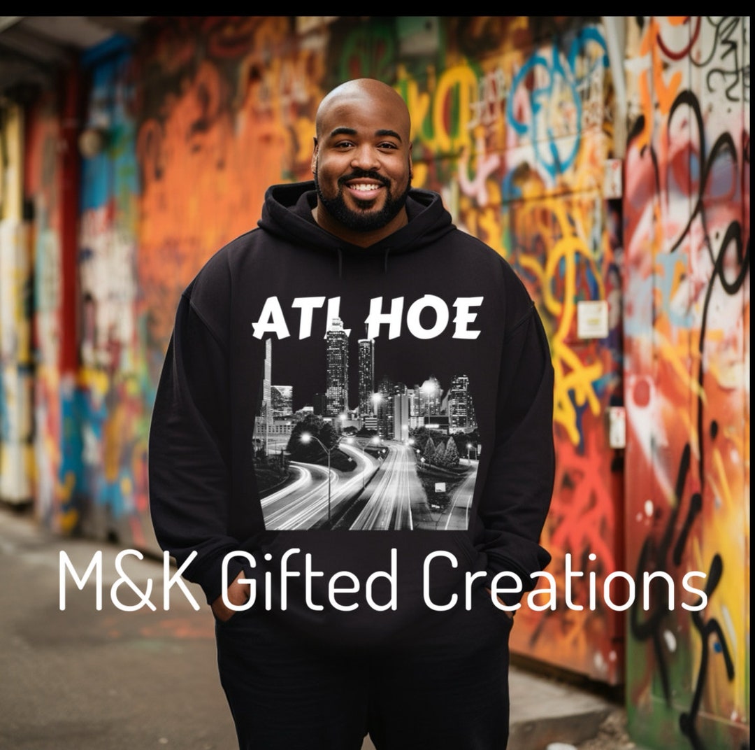 ATL HOE Graphic Tee, City Design Tee, Trendy Tee, Atlanta Georgia - Etsy