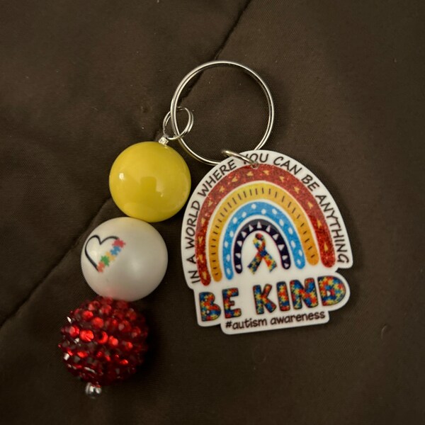 Autism Key Chain - Etsy