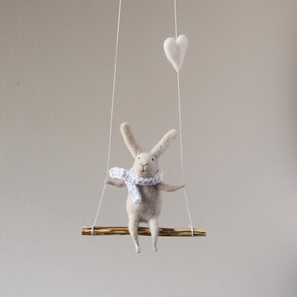 Bunny Mobile - Etsy