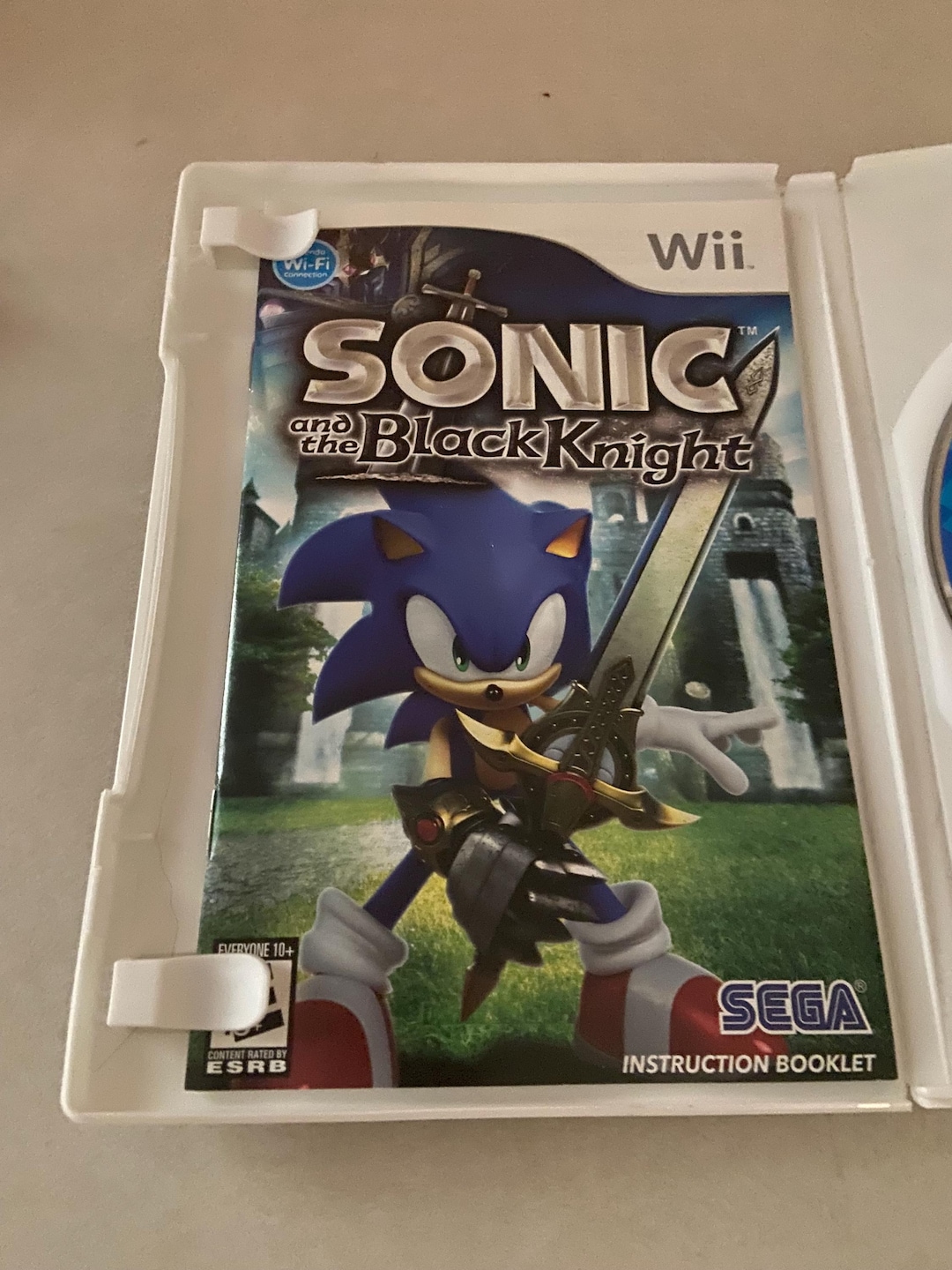 Wii Sonic and the Black Knight Game - Etsy