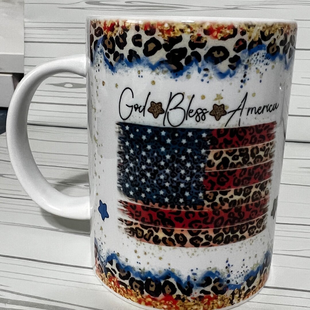 RTS 15 Oz Patriotic Coffee Mug - Etsy