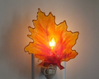 Leaf Night Light - Etsy