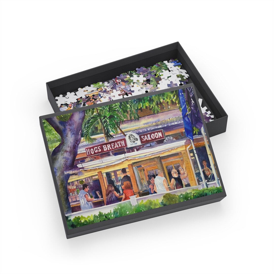 Key West FLA Hog's Breath Saloon Puzzle Choice of 96, 252, 500, or 1000 ...