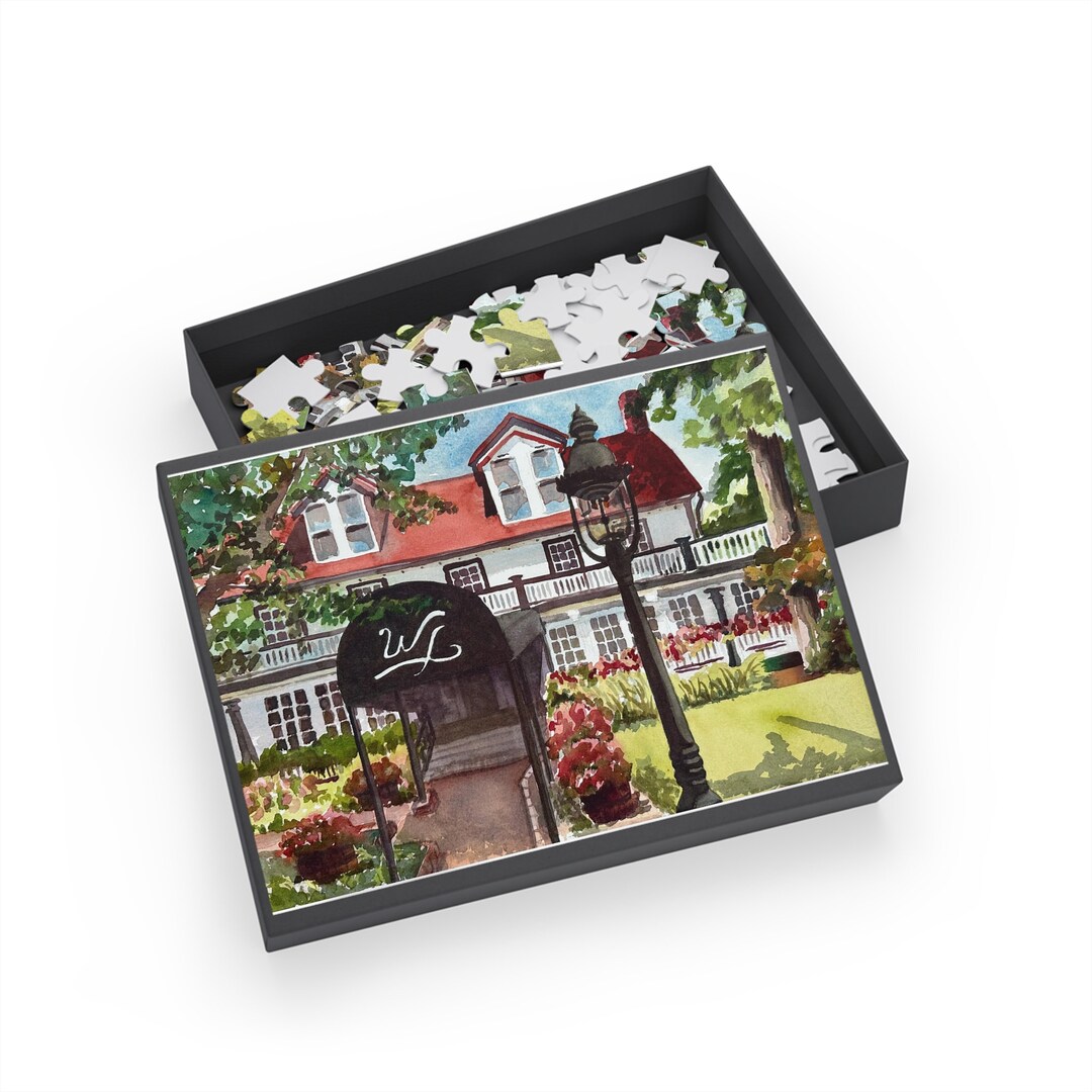 Cape May NJ Washington Inn Puzzle Choice of 96, 252, 500, or 1000-piece ...
