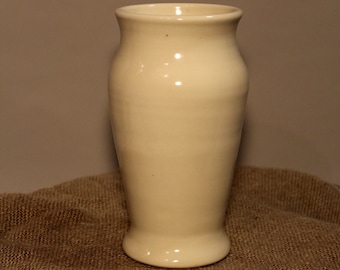 Cream colored vase | Etsy