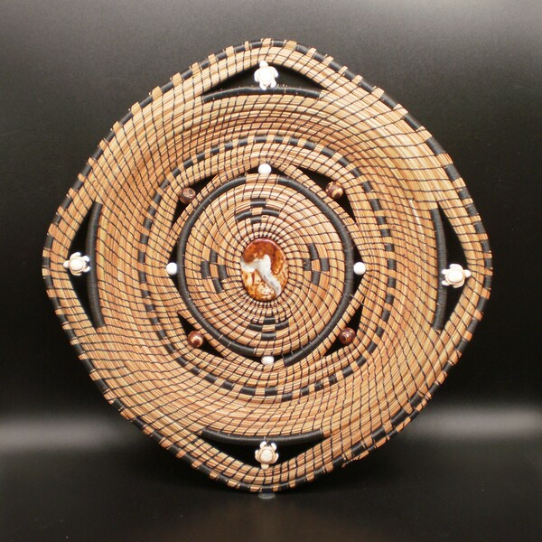 Pine Needle Basket - Etsy