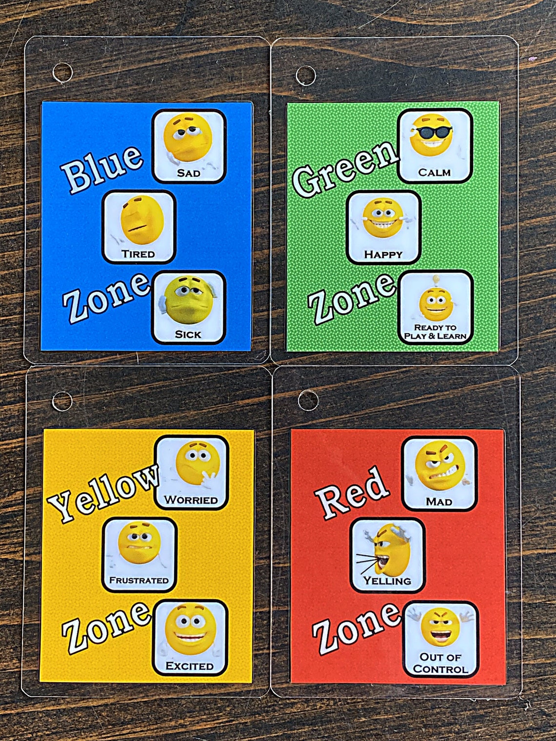 Self Regulation Zones. Help Identify Feelings and Work Through | Etsy ...