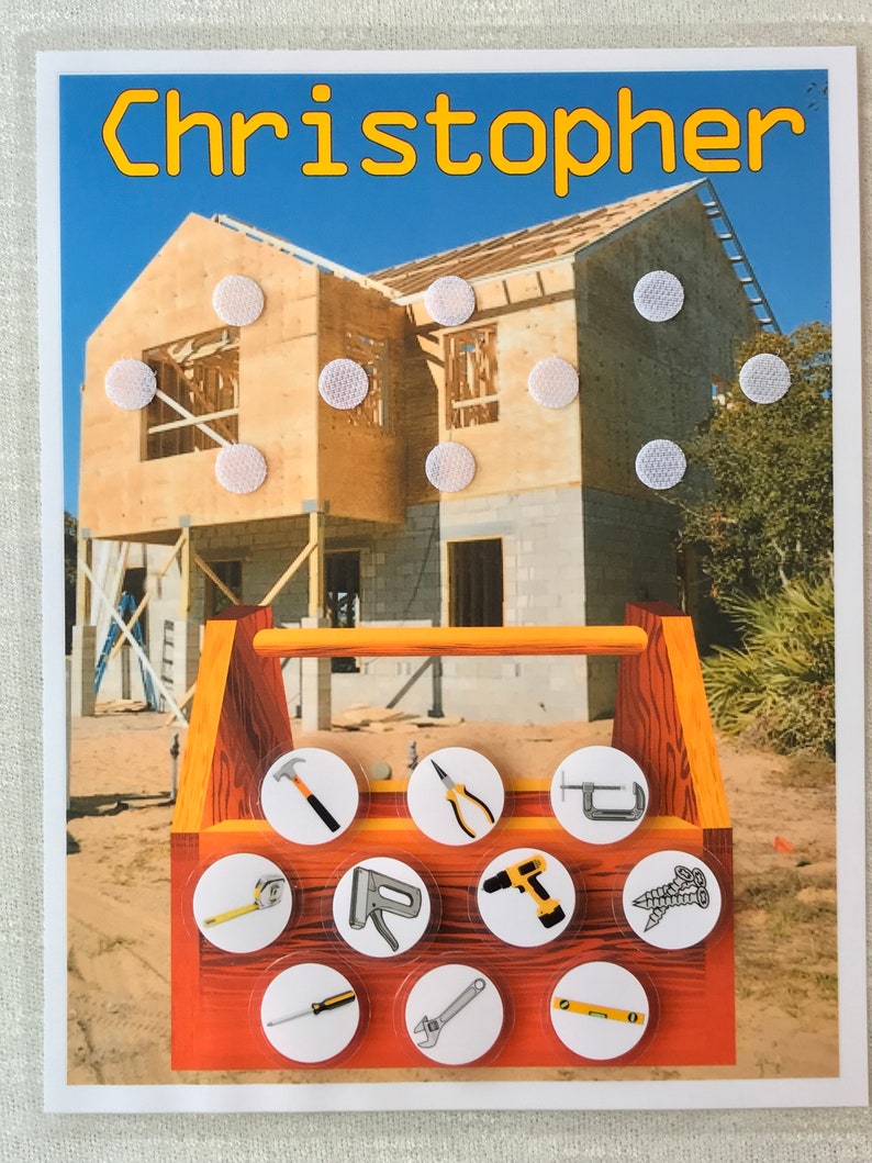 Behavior Reward Chart Construction. Shipped Assembled. | Etsy